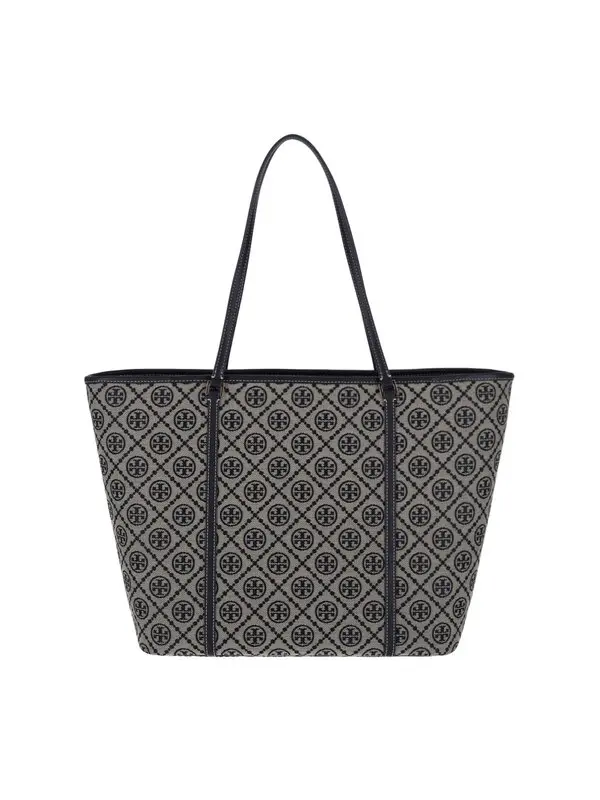 Tory Burch Large Tote Bag "t Monogram