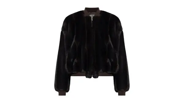 MAISON MARGIELA Fur Bomber Jacket
