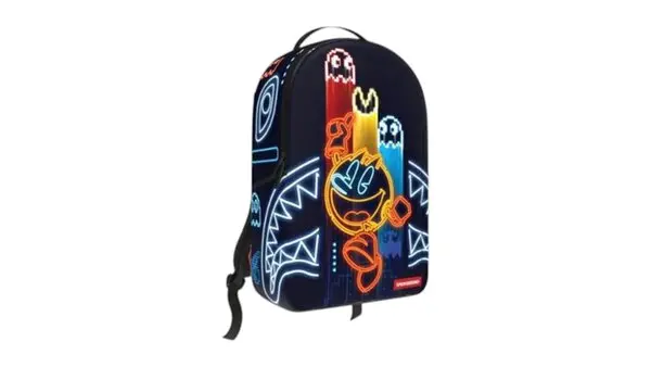 SPRAYGROUND Pacman Shark Backpack - Black/neon