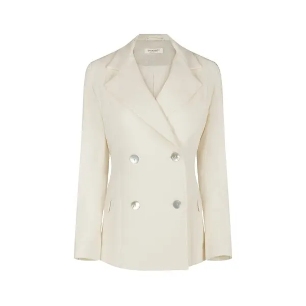 SHIKANZY Kamla Double Breasted Blazer In Organic Cotton
