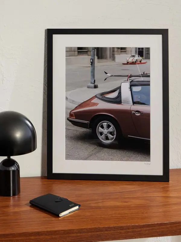 SONIC EDITIONS Framed 2026 Porsche 911 Targa Print, 40" X 50