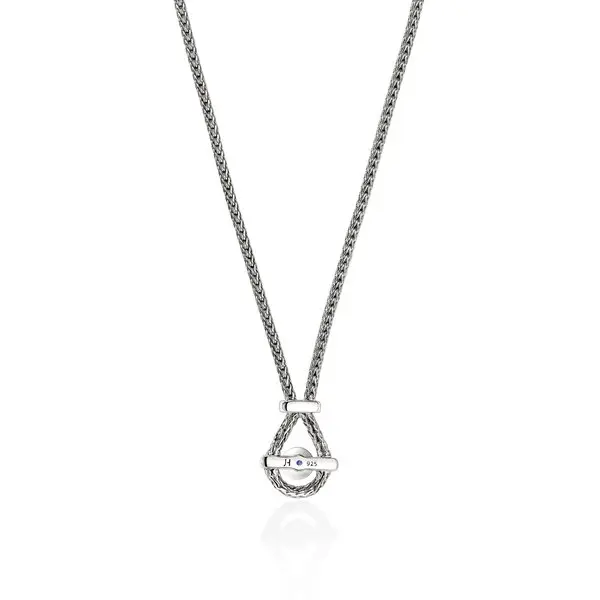 JOHNHARDY Icon Necklace Tanzanite, Diamonds, 1.8mm