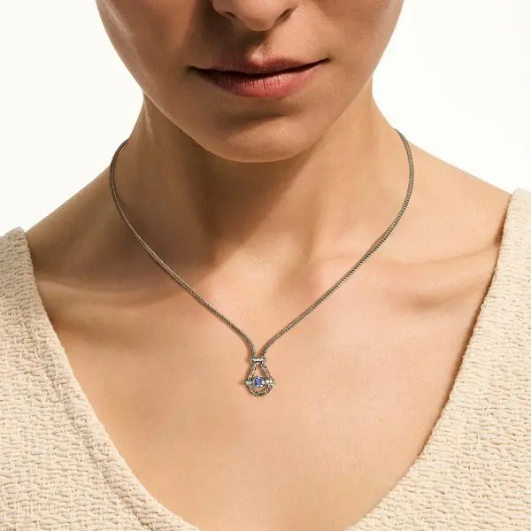 JOHNHARDY Icon Necklace Tanzanite, Diamonds, 1.8mm