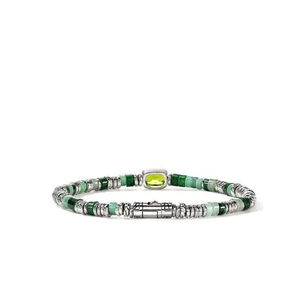 JOHNHARDY John Hardy Heishi Gem Bracelet Peridot, 4mm