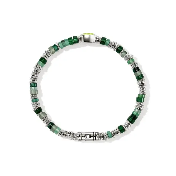 JOHNHARDY John Hardy Heishi Gem Bracelet Peridot, 4mm