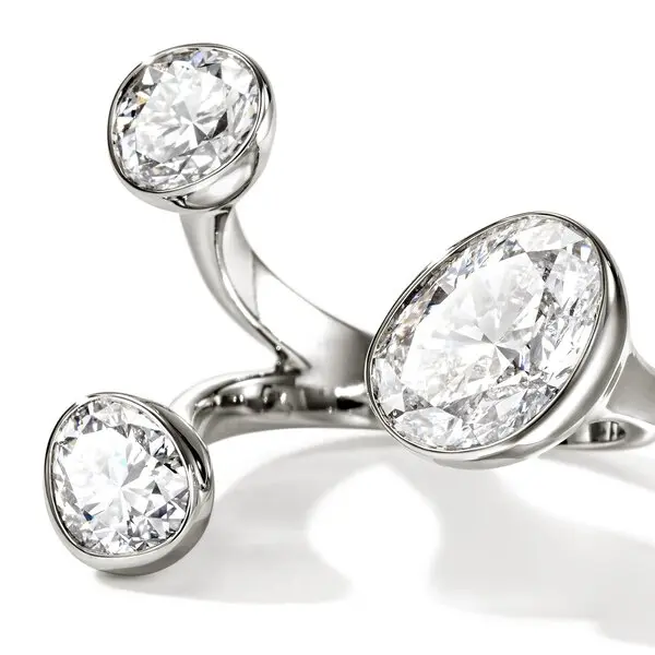 JOHNHARDY Jh Lovestruck™ Drop Earrings Diamonds, 5.0tcw