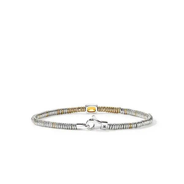 JOHNHARDY Heishi Gem Bracelet With Citrine And Gold