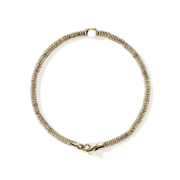 JOHNHARDY John Hardy Heishi Gem Bracelet With Citrine