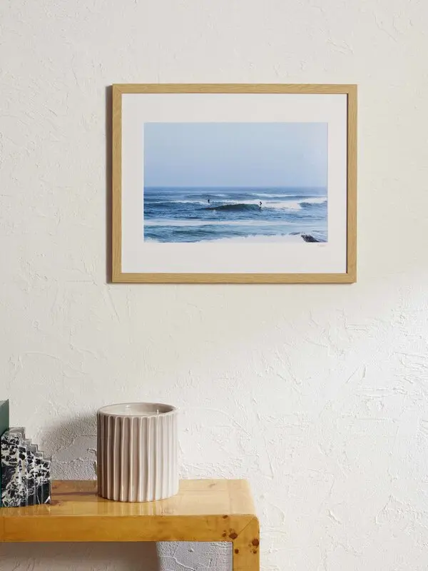 SONIC EDITIONS Framed 2022 Surfs Up San Diego Print, 50" X 40