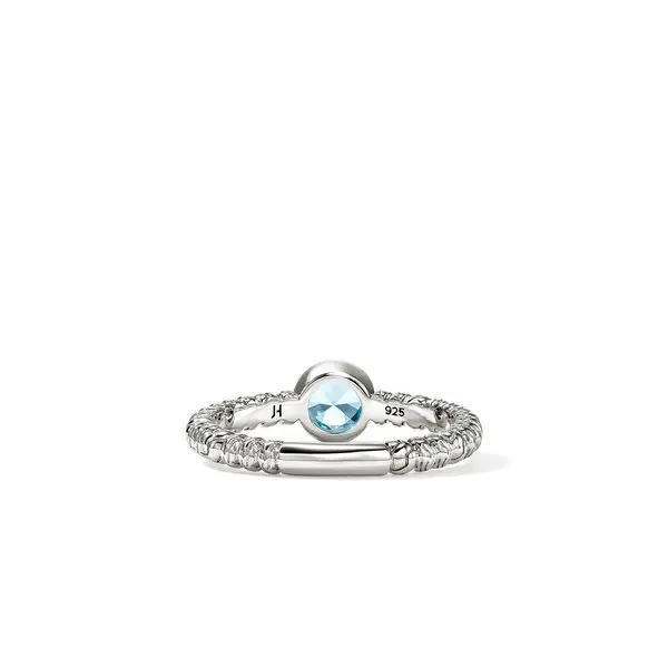 JOHNHARDY John Hardy Swiss Blue Topaz Band Ring