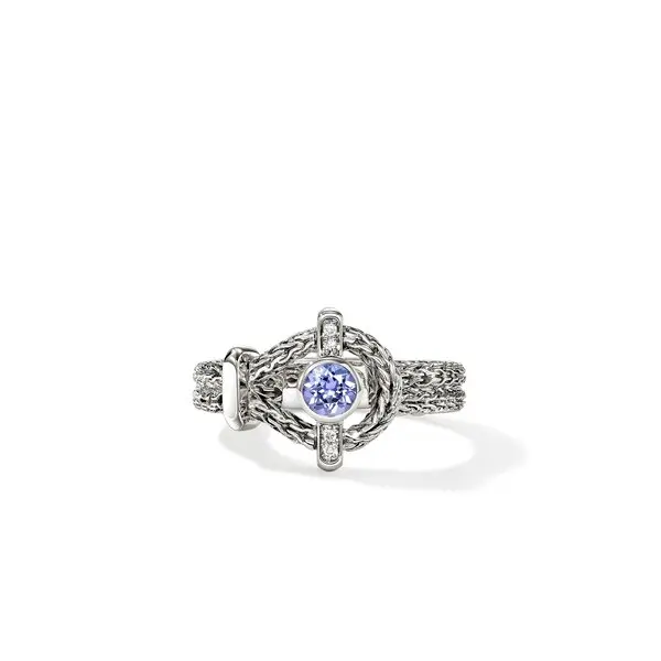 JOHNHARDY John Hardy Tanzanite And Diamond Ring