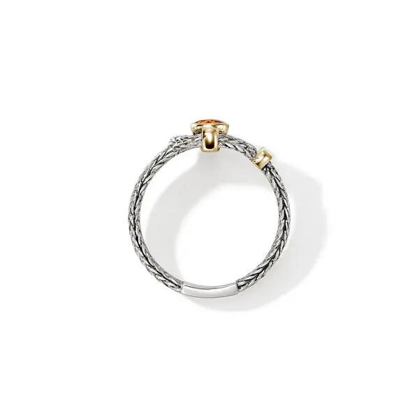 JOHNHARDY Icon Ring With Citrine