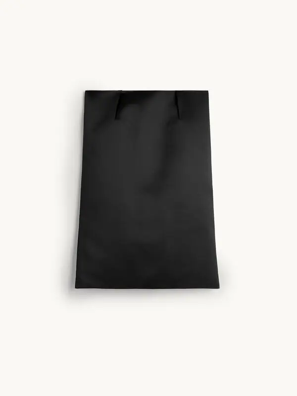 TOTEME Duchess Satin Pencil Skirt