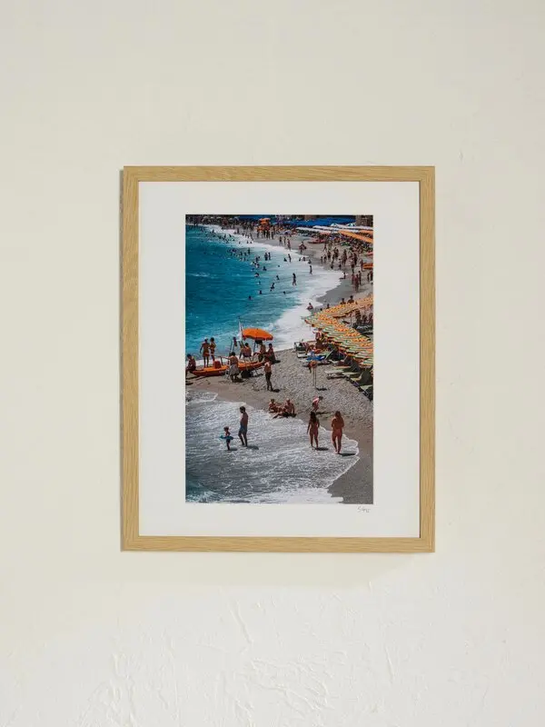 SONIC EDITIONS Framed 2023 Riviera Romance Print, 40" X 50&quot