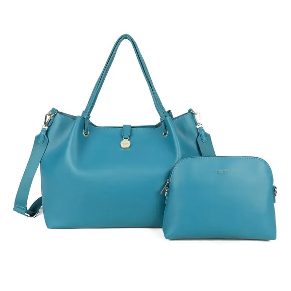 CAMPO MARZIO ROMA 1933 Catrin Chic Shoulder Bag Avion - Blue