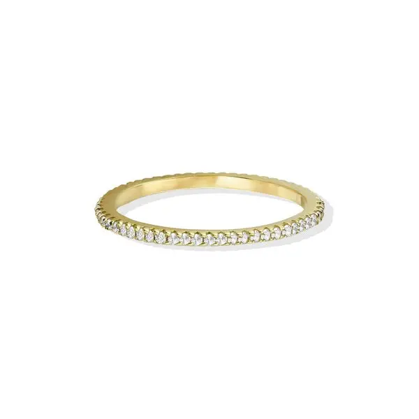 Argento Vivo Harper Dainty Infinity Band - Gold