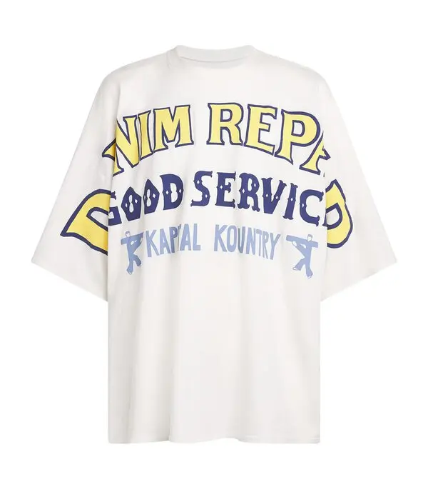 Kapital Oversized Printed T-shirt