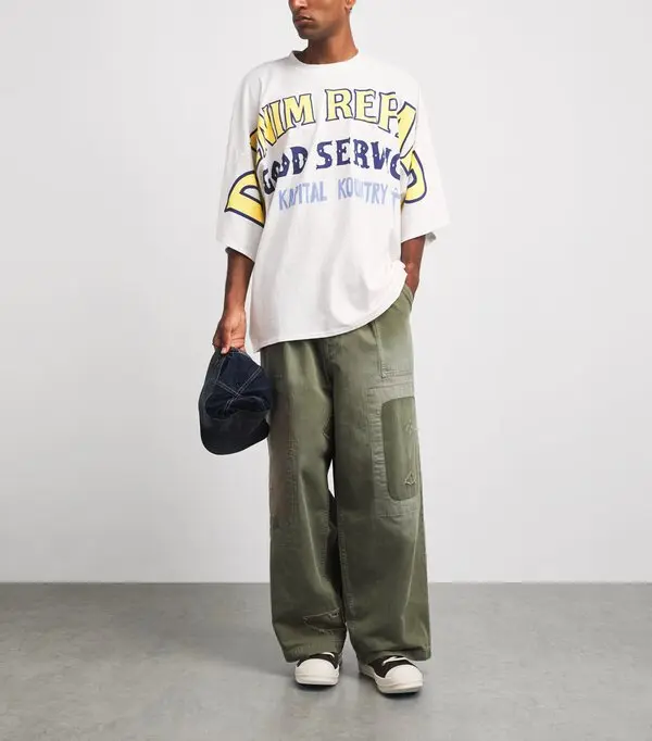 Kapital Oversized Printed T-shirt