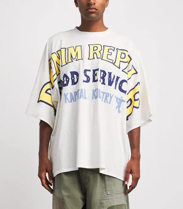 Kapital Oversized Printed T-shirt