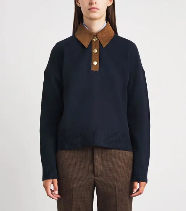 Barbour Merino Wool Ravenshill Polo Sweater