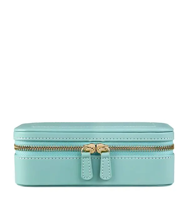 Wolf X Fiona Howard Sophia Jewellery Travel Case - Green