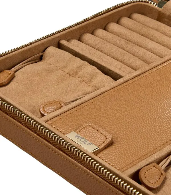Wolf Large Lauren Jewellery Travel Case