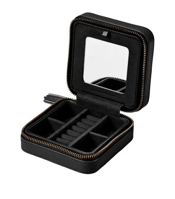 Wolf Large Lauren Travel Jewellery Case