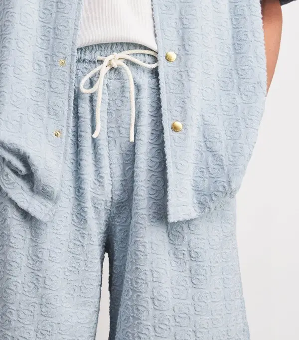 Drole De Monsieur Terry Monogram Shorts