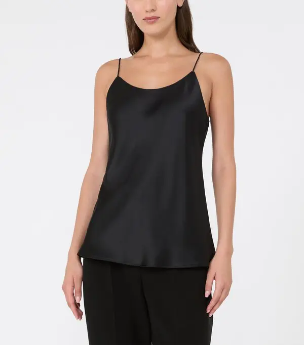 Max Mara Silk Cami Top - Black