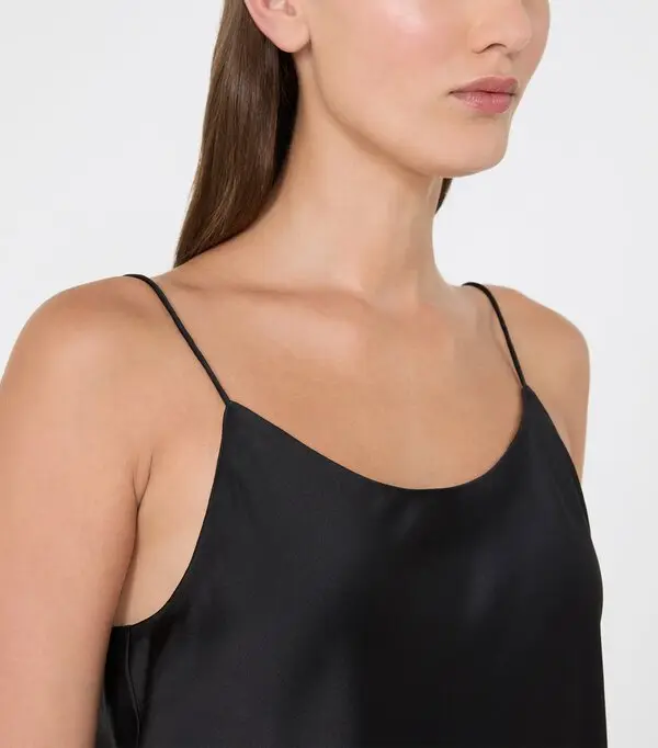 Max Mara Silk Cami Top - Black
