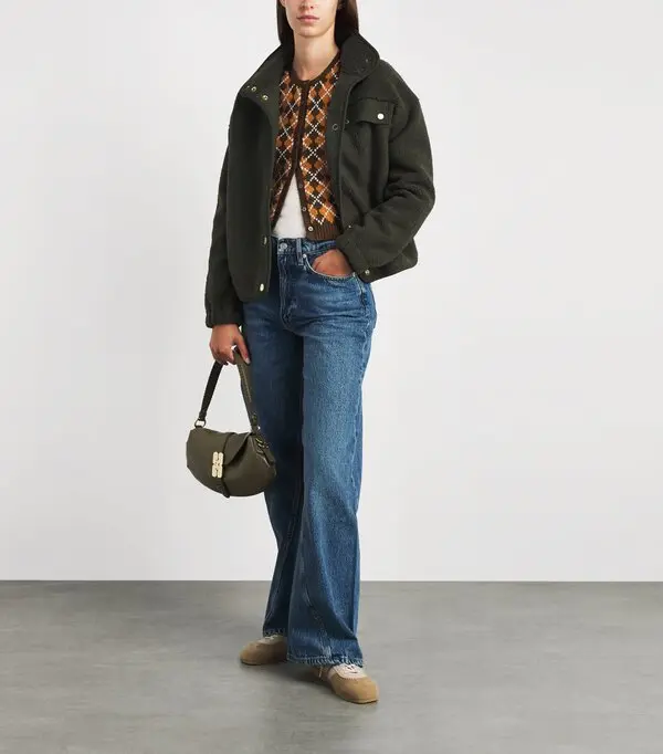 Barbour Fleece Mabel Bomber Jacket