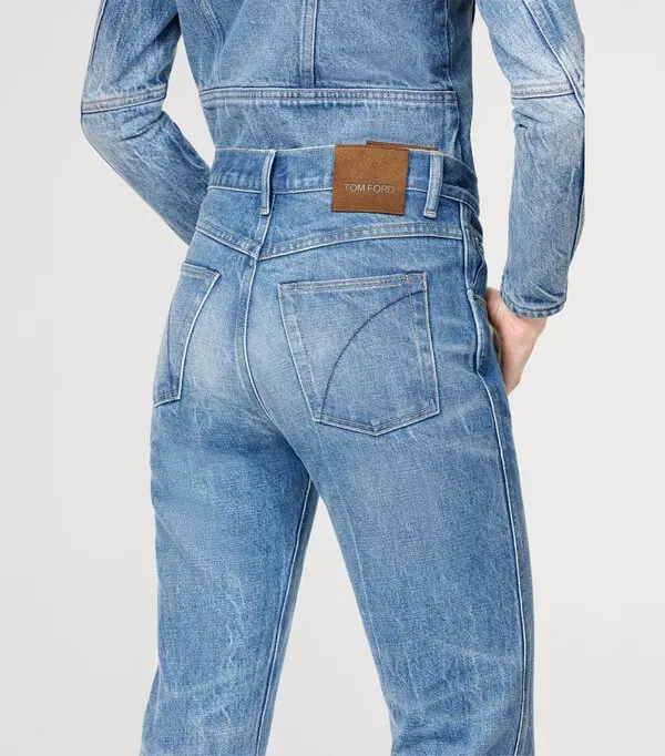 TOM FORD Melanie High-rise Straight Jeans