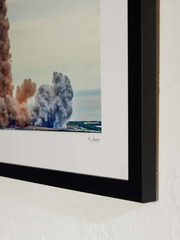 SONIC EDITIONS Framed 2011 Cape Canaveral Print, 50" X 40