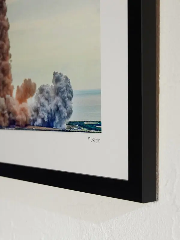 SONIC EDITIONS Framed 2011 Cape Canaveral Print, 50" X 40&quot - Multi