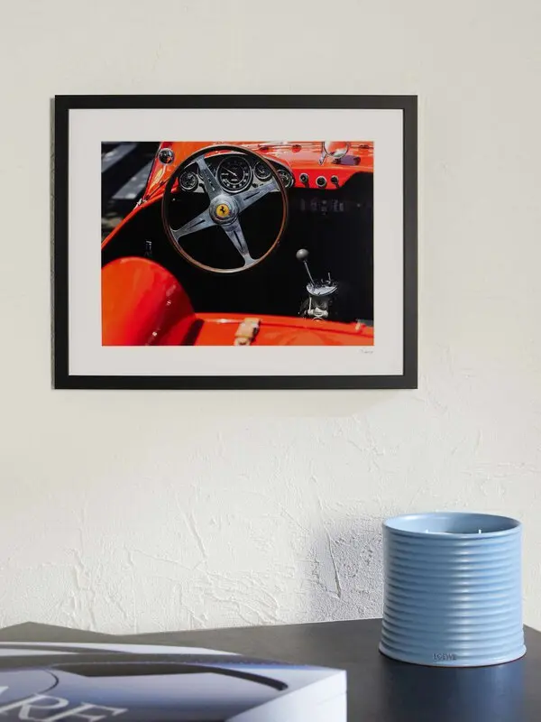 SONIC EDITIONS Framed 2026 Ferrari 250 Tr Print, 50" X 40
