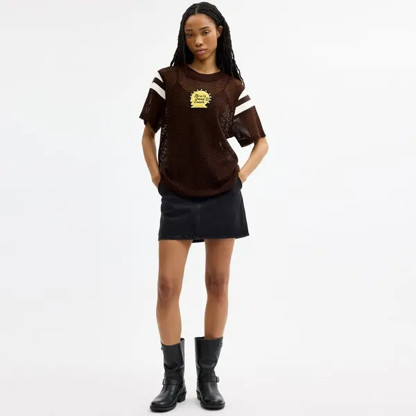 COACH Brain Dead Mesh Football T-shirt