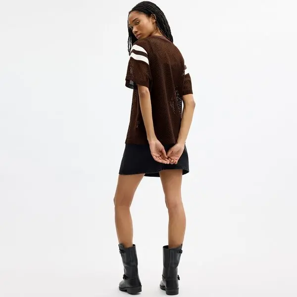 COACH Brain Dead Mesh Football T-shirt