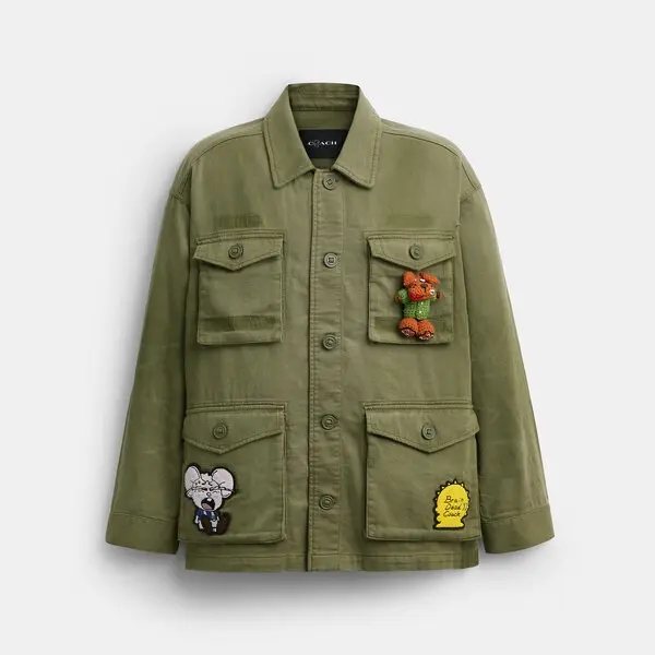 COACH X Brain Dead Oversized Surplus Jacket