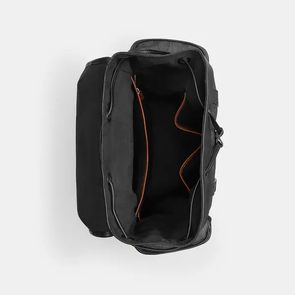 COACH Hitch Backpack In Signature Canvas - Charcoal
