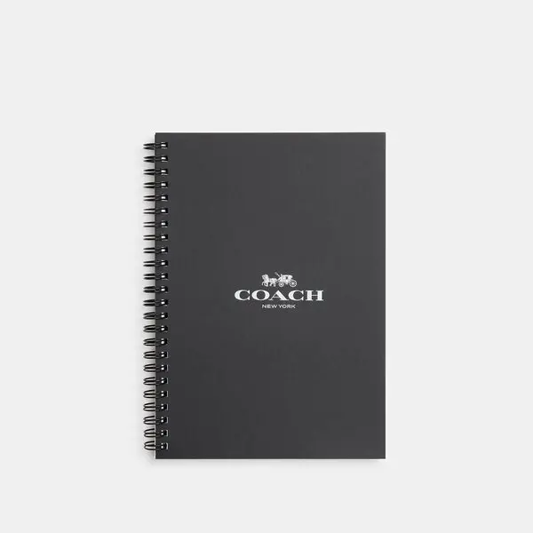 COACH 6 X8 Spiral Notebook Refill - Black