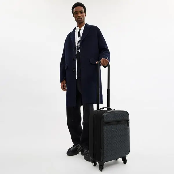 COACH Signature Canvas Wheeled Carry-on Luggage