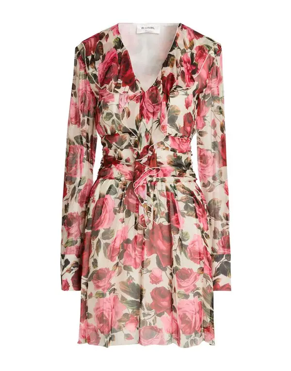 BLUGIRL Mini Dress Size Viscose, Silk