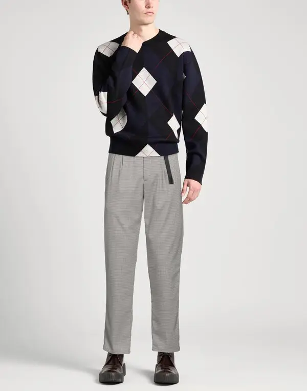 WHITE SAND Pants Size Polyester, Viscose, Elastane