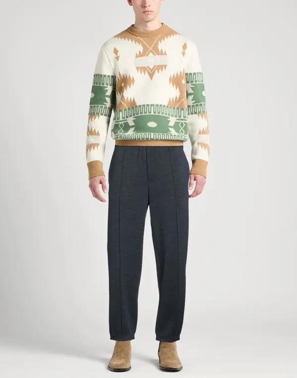 Emporio Armani Pants Midnight Size Virgin Wool, Cotton, Polyester