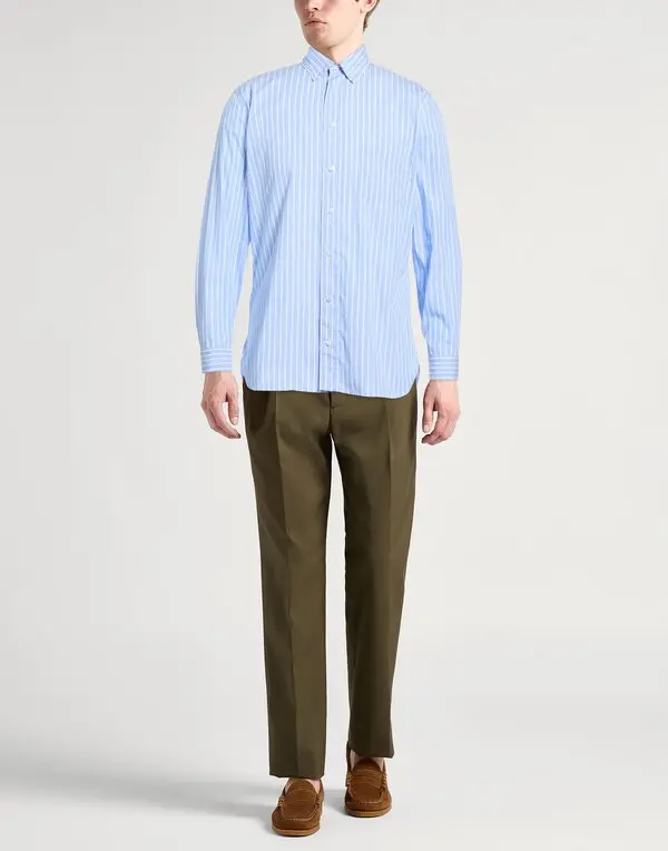 Tagliatore Shirt Azure Size Cotton