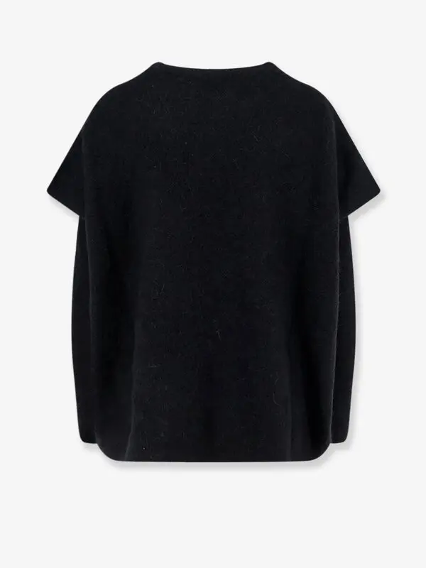 NUDE Sweater With Detachable Sleeves