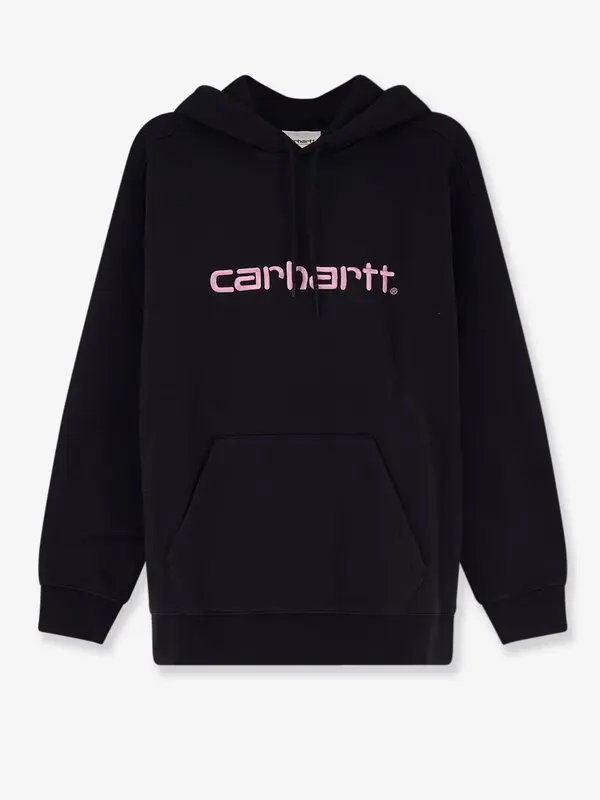 Carhartt Work In Progress Cotton Blend Hooded Sweatshirt With Drawstring And Kangaroo Pocket
