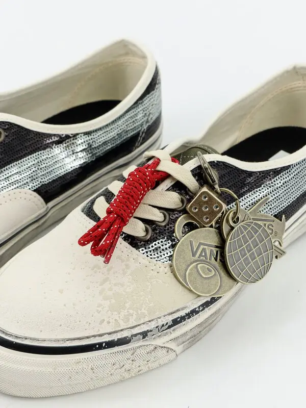 VANS Lx Authentic 44 Suede Sneakers With Micro Sequin Detailing