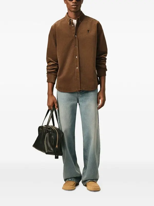 AMI Paris Velvet Shirt