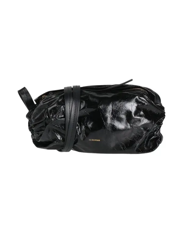 JIL SANDER Cross-body Bag Cow Leather - Black